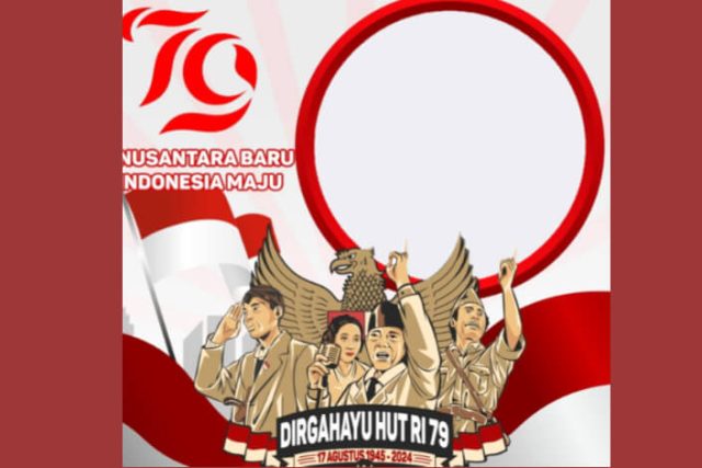 Kumpulan Twibbon HUT RI 79 Gratis Untuk Foto Profil Dan Status ...