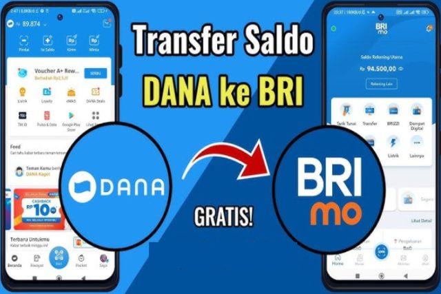 Cara Transfer DANA ke BRI dan Biayanya - NgertiHukum.ID