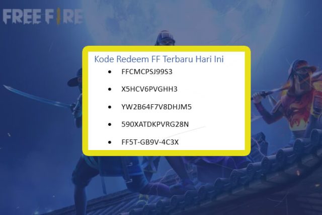 Rilis! Kode Redeem FF Terbaru Hari Ini 10 November 2024 - NgertiHukum.ID