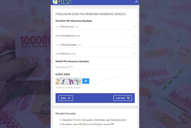 Tata Cara Cek NIK KTP Penerima Bansos PKH Januari 2025 - NgertiHukum.ID