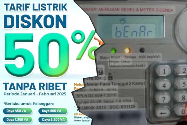 Diskon Listrik 50 Persen Berlaku Sampai 28 Februari, Ini Tarif Baru Mulai 1 Maret 2025 ...