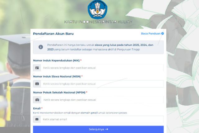 Pendaftaran KIP Kuliah 2025 Dibuka Hari Ini 4 Feb, Cek Syarat dan Cara Daftarnya - NgertiHukum.ID
