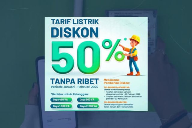 Diskon Listrik 50 Persen Berakhir, Cek Tarif Listrik PLN Maret 2025 Daya 900 hingga 2.200 VA ...